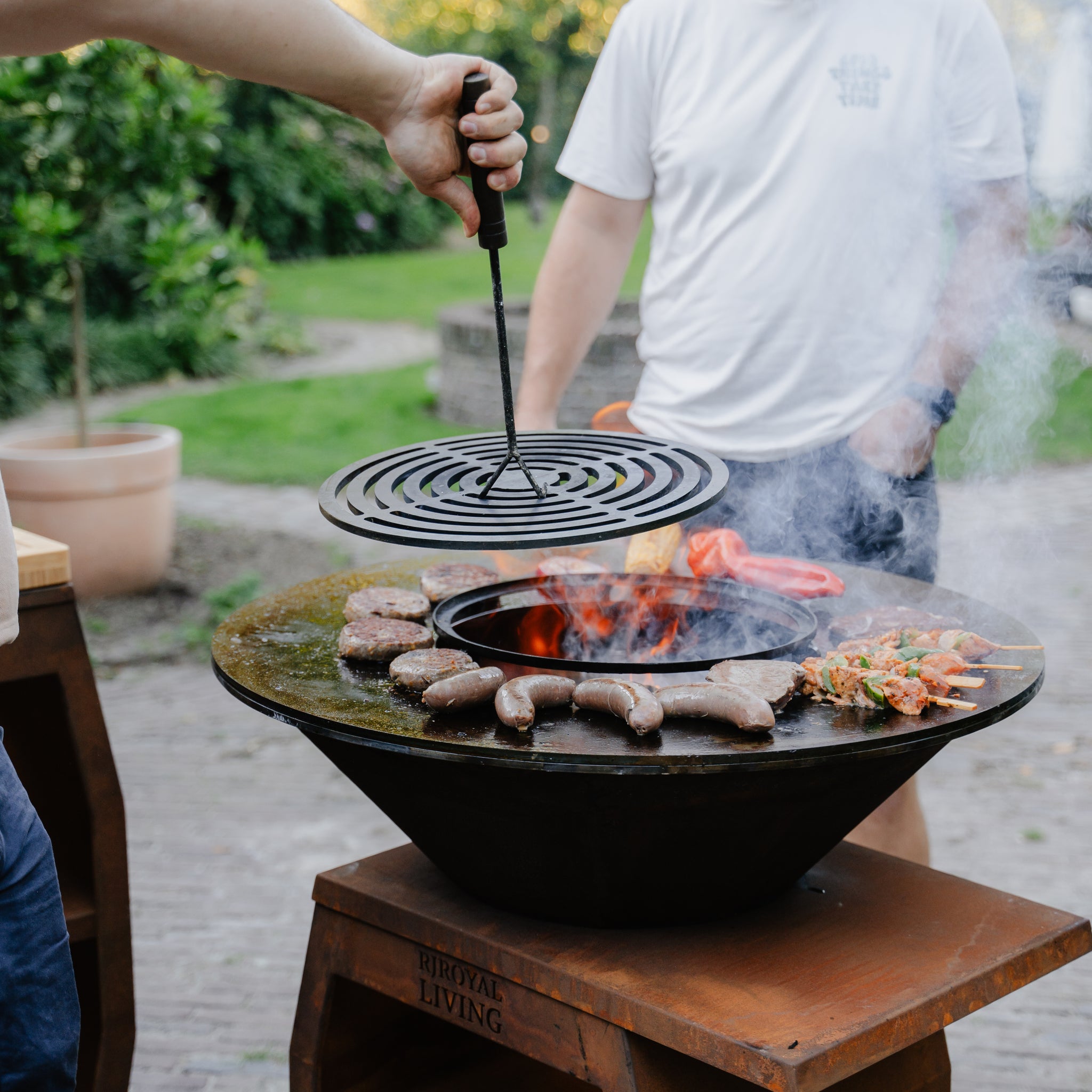 Plancha Grillrooster 36,5Ø - BBQ Accessoire – BBQ-Plancha.nl